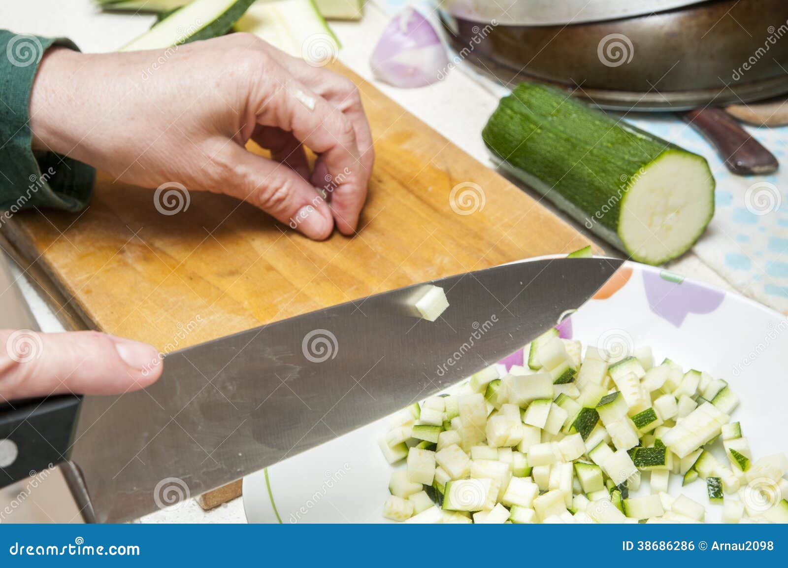 Cook cucumber cut stock photo. Image of green, healthy - 38686286