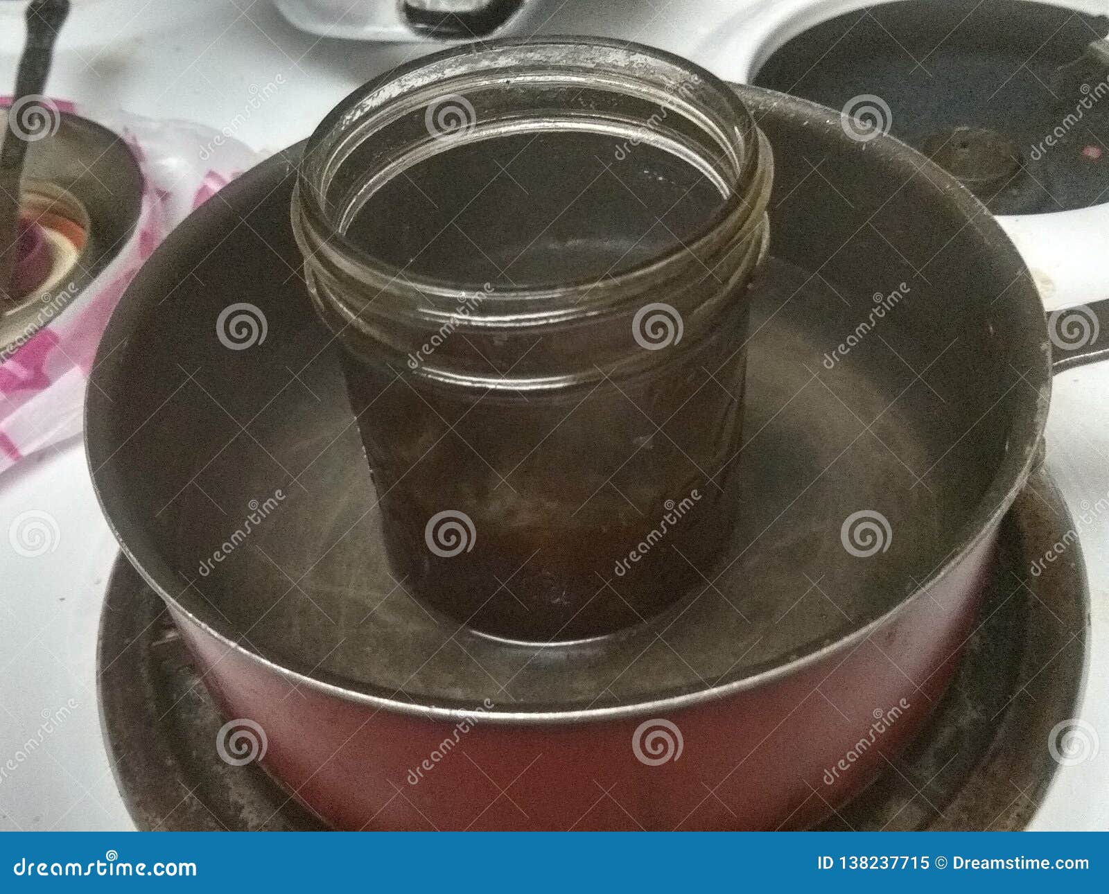 Cook dowb stock image. Image of boiling, alcohol, cook - 138237715