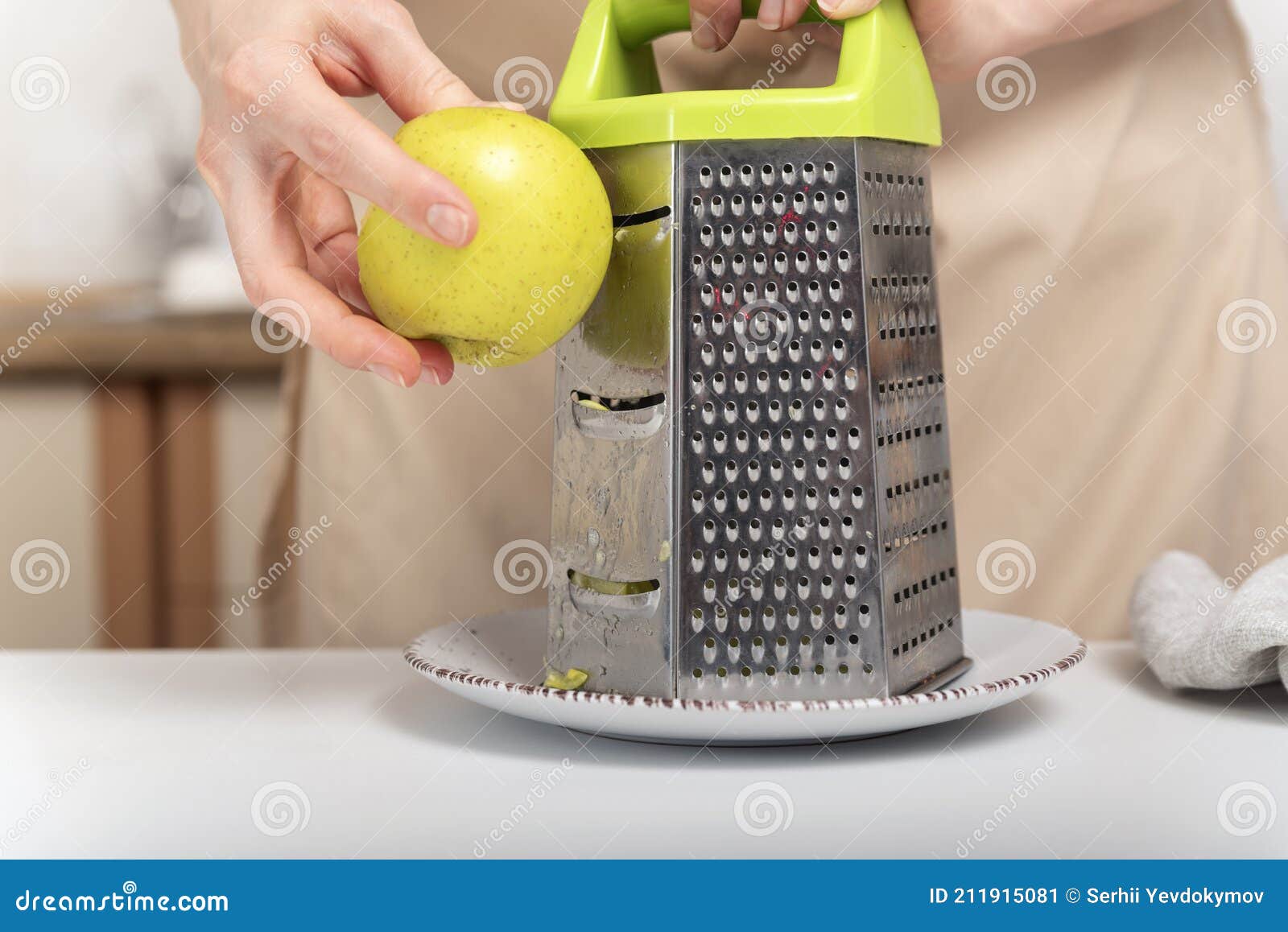 Man Cook Grating Vegetables Stock Photography | CartoonDealer.com #89646812