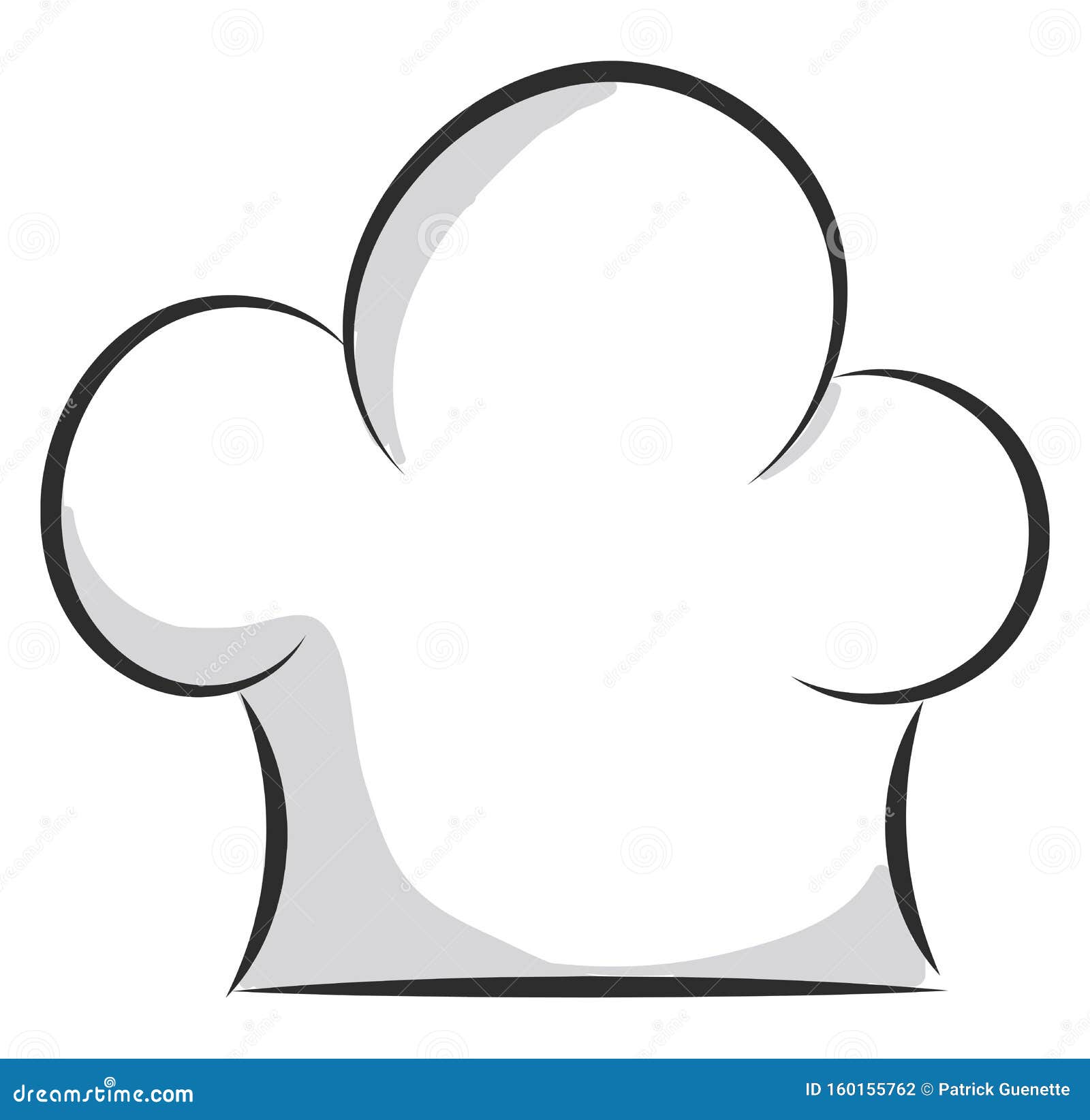 Cook Hat Vector or Color Illustration Stock Vector - Illustration of ...