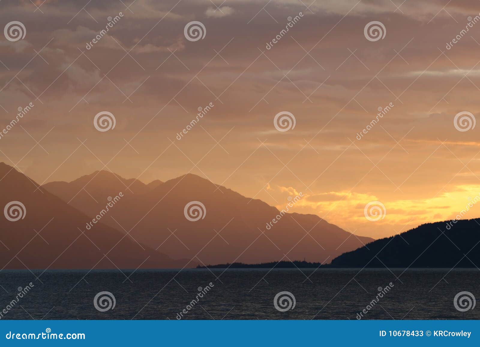 Cook Inlet Alaska stock image. Image of turnagain, moody - 10678433