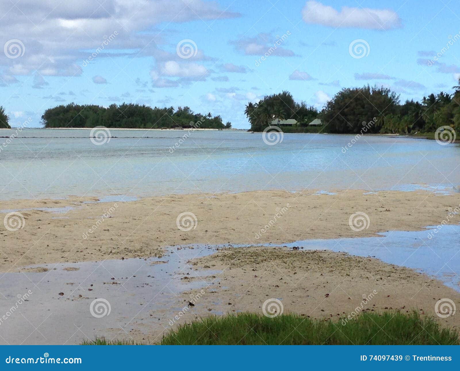 Cook Islands stock image. Image of holiday, sand, warm - 74097439