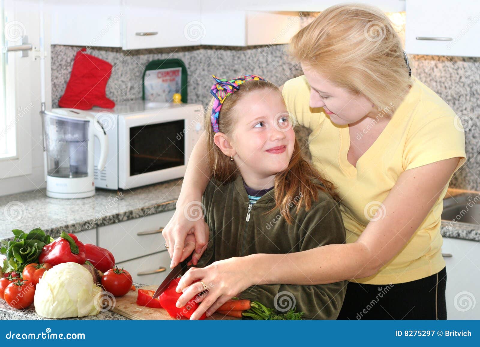 Cook with mom stock image. Image of child, play, nutritious - 8275297
