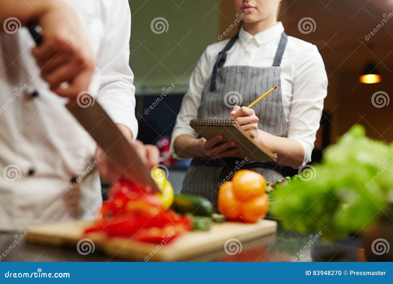 Cook notes stock photo. Image of ingredient, professional - 83948270