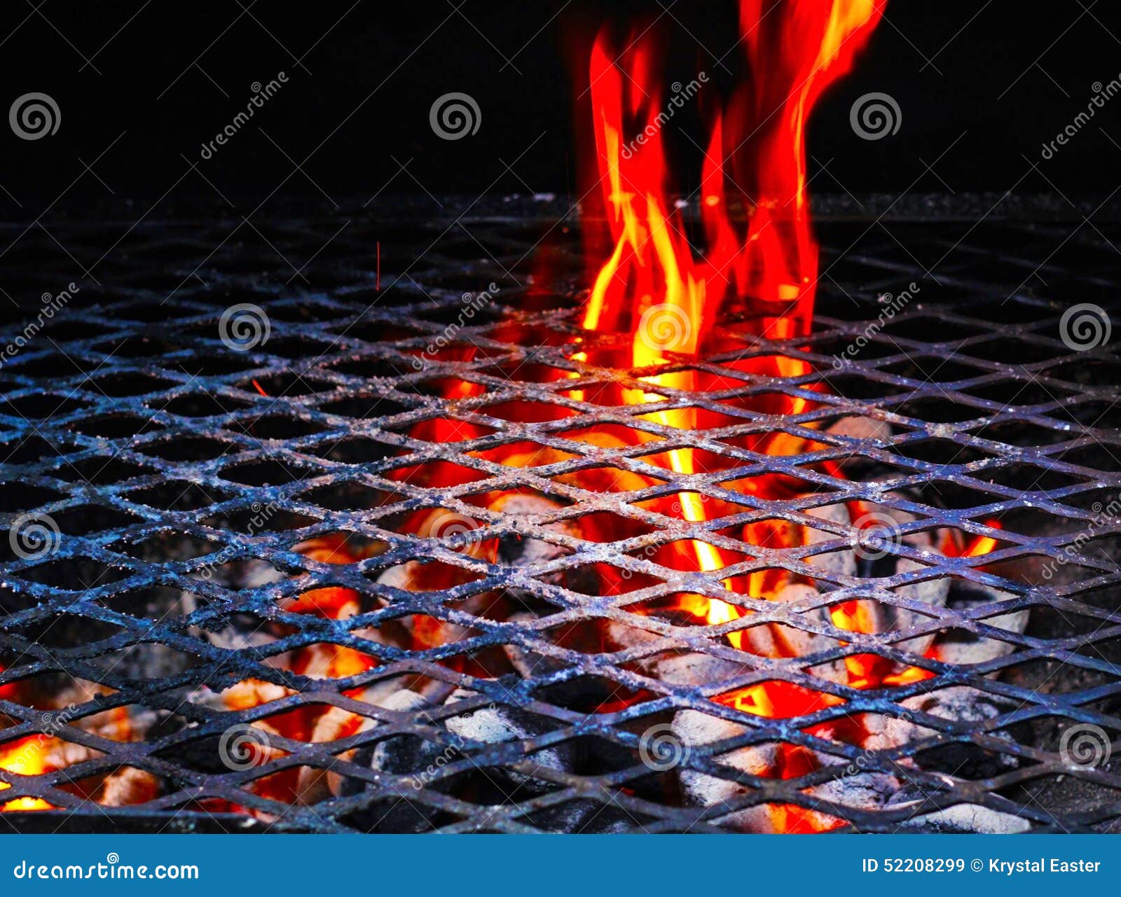 Cook out stock image. Image of dancing, cook, grill, fire - 52208299