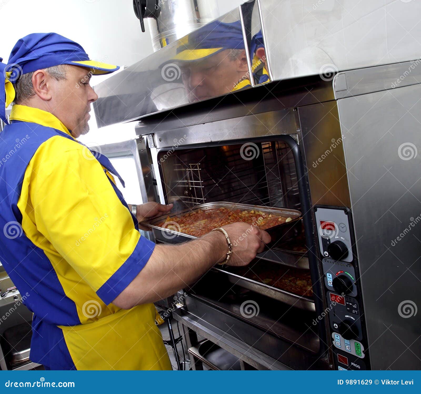 Cook by the oven stock image. Image of tools, service - 9891629