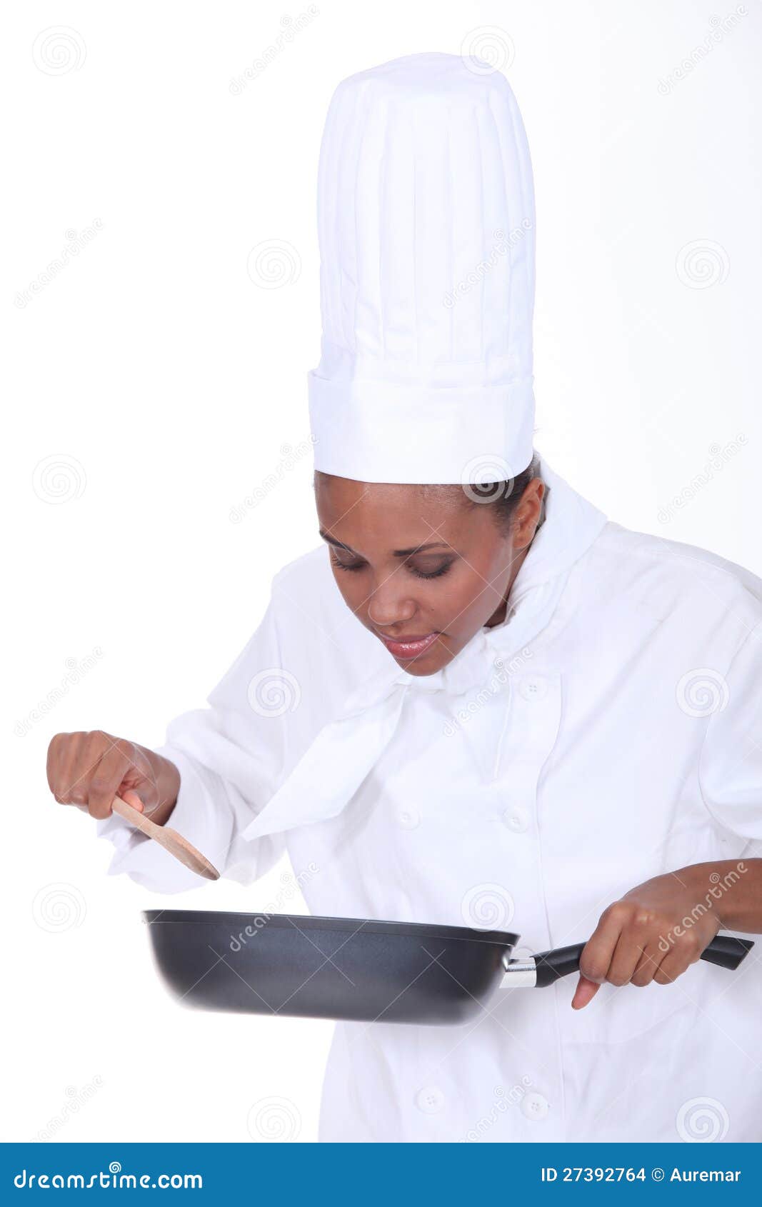 Cook with pan stock photo. Image of recipe, look, complexion - 27392764