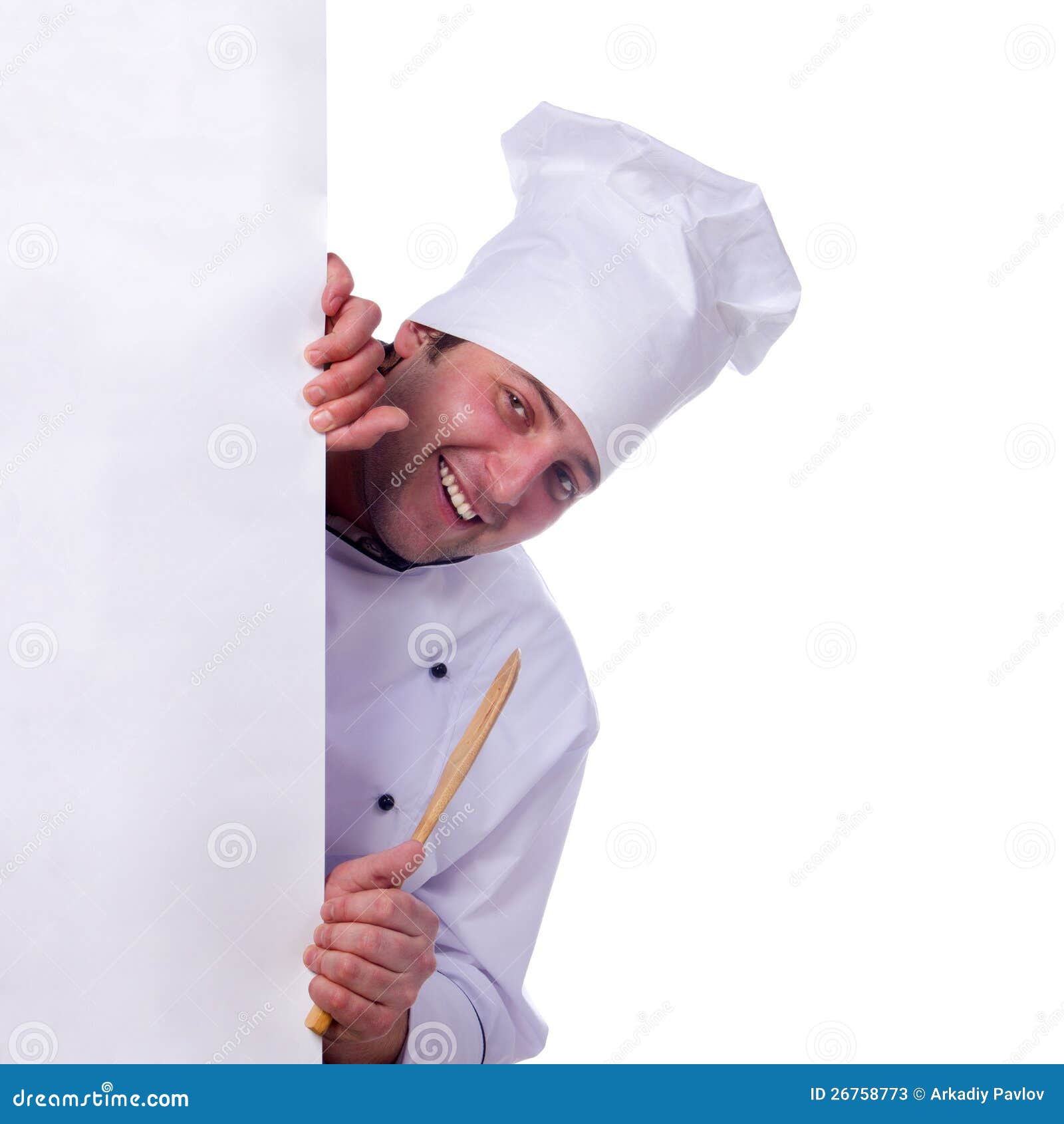 Cook, a poster, card stock image. Image of portrait, trade - 26758773