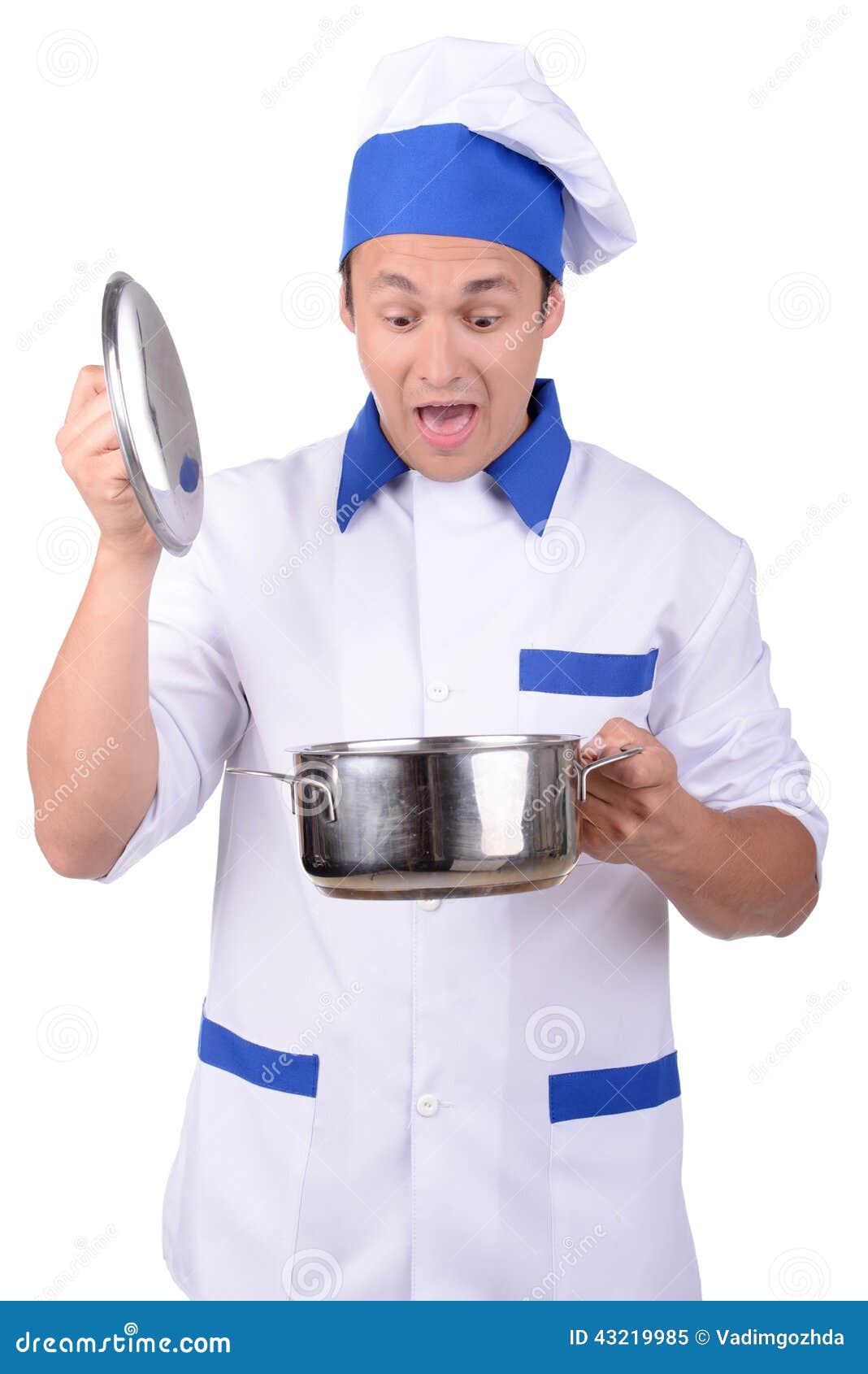 Cook stock image. Image of work, chef, uniform, cooker - 43219985