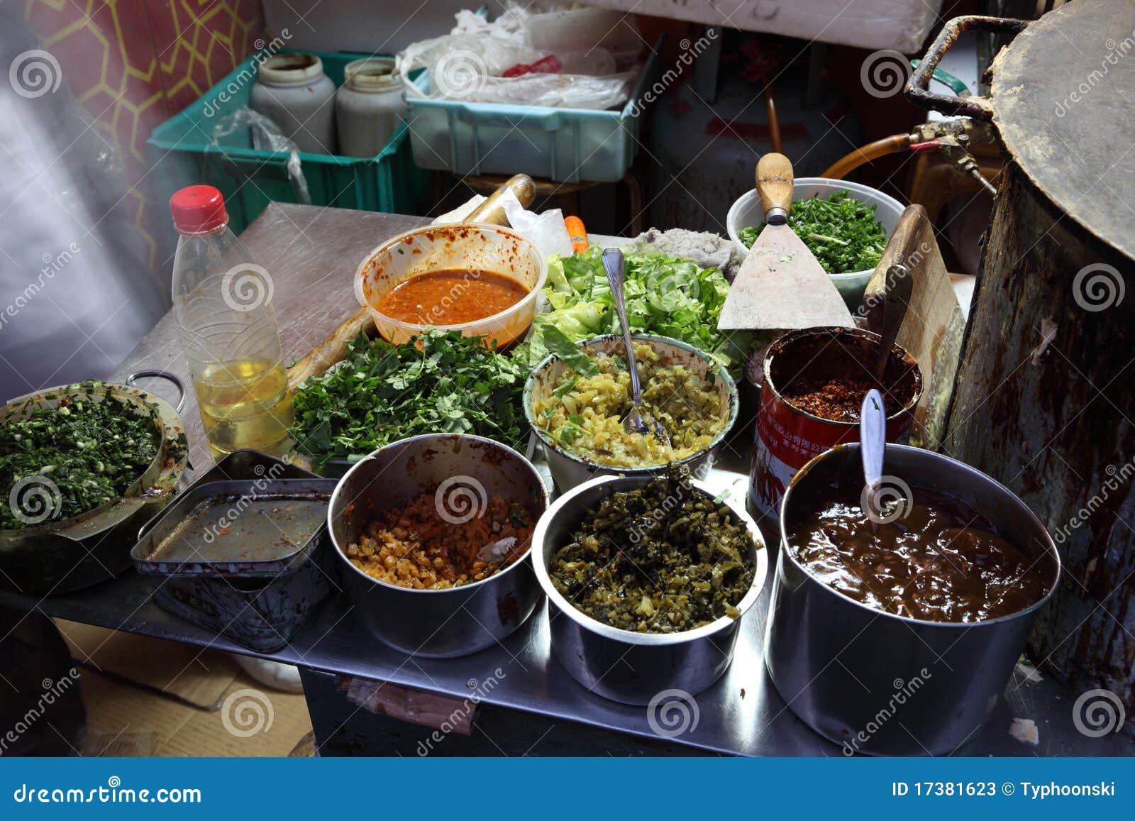 Cook shop in Shanghai stock image. Image of nutrition - 17381623