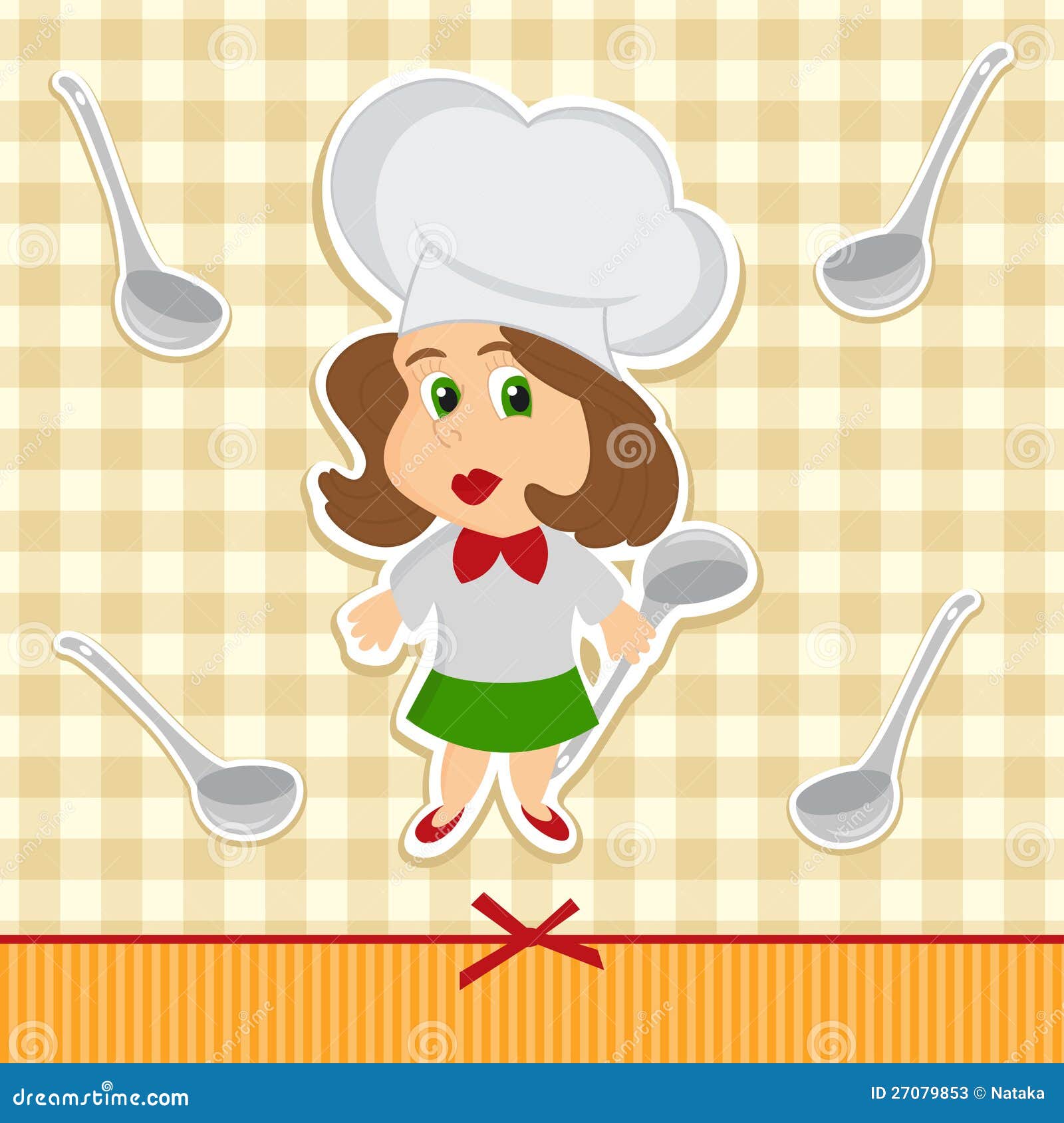 Cook women vector stock vector. Illustration of occupation - 27079853