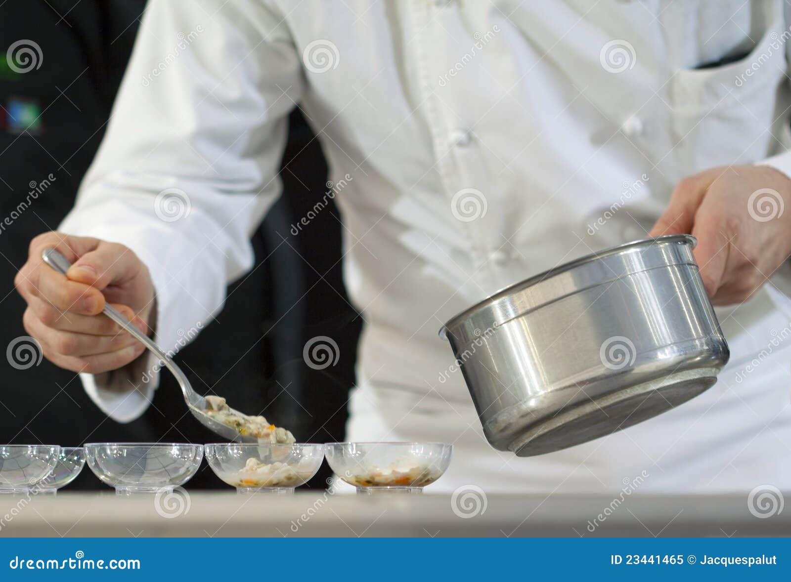 Cook at work stock image. Image of restaurant, work, recipe - 23441465