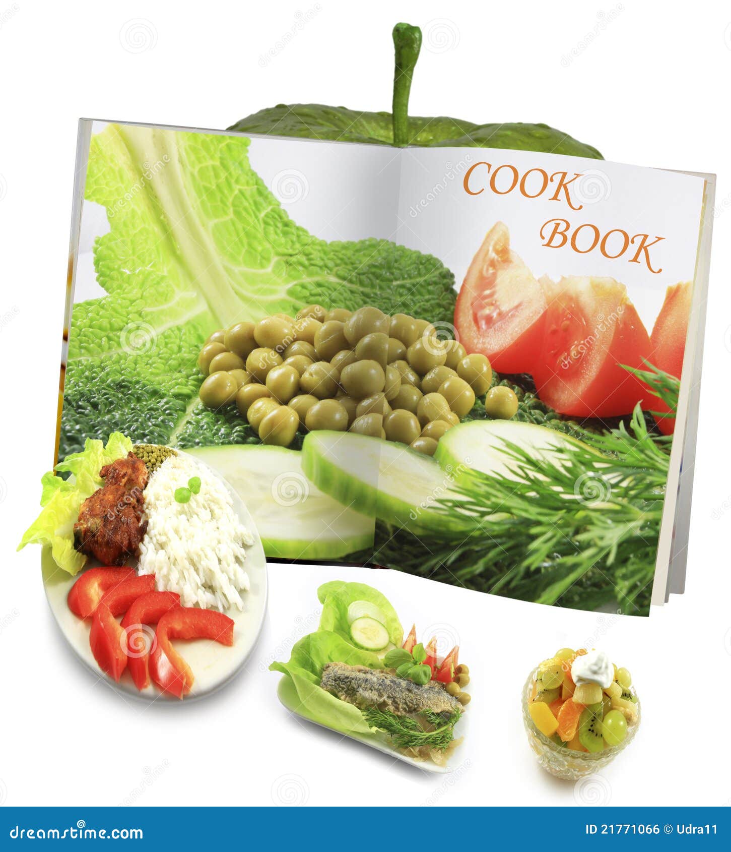 Cookbook concept stock photo. Image of fruits, cook, food - 21771066