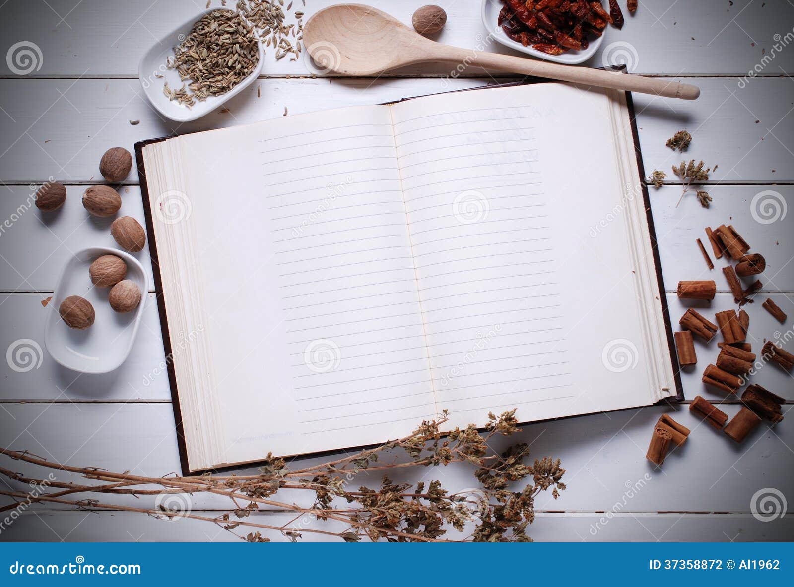 Cookbook on the table stock photo. Image of gastronomy - 37358872