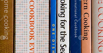 Cookbooks stock image. Image of titles, gourmet, cook - 11893347