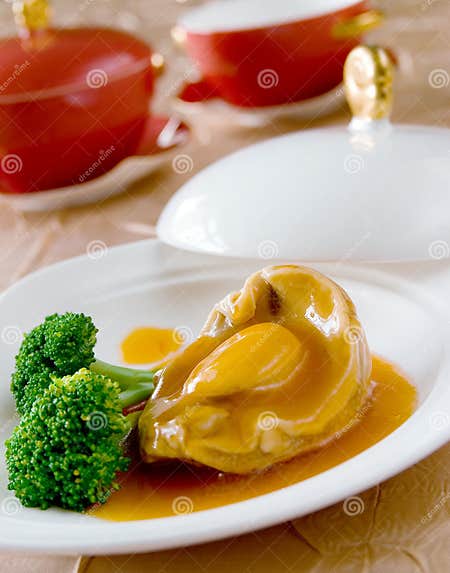 Cooked Abalone and Vegetable Stock Image - Image of soft, aromatic: 2268203