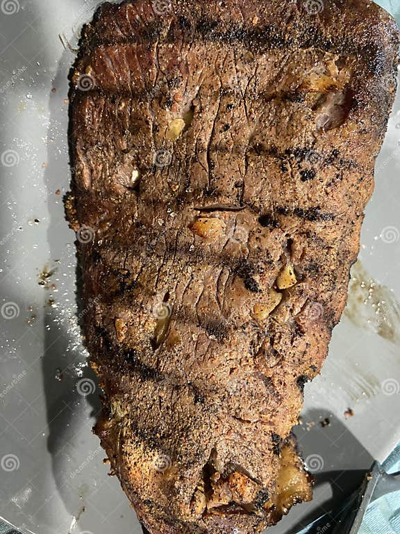 Cooked Beef stock photo. Image of beef, cooked, marks - 283124256