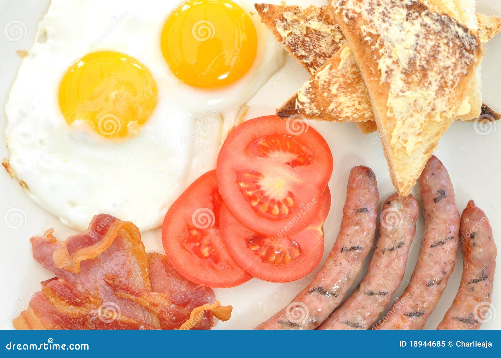 Cooked breakfast stock image. Image of german, morning - 18944685