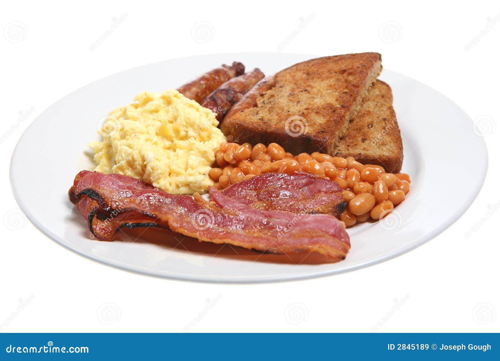 Cooked Breakfast stock image. Image of shallow, food, closeup - 2845189