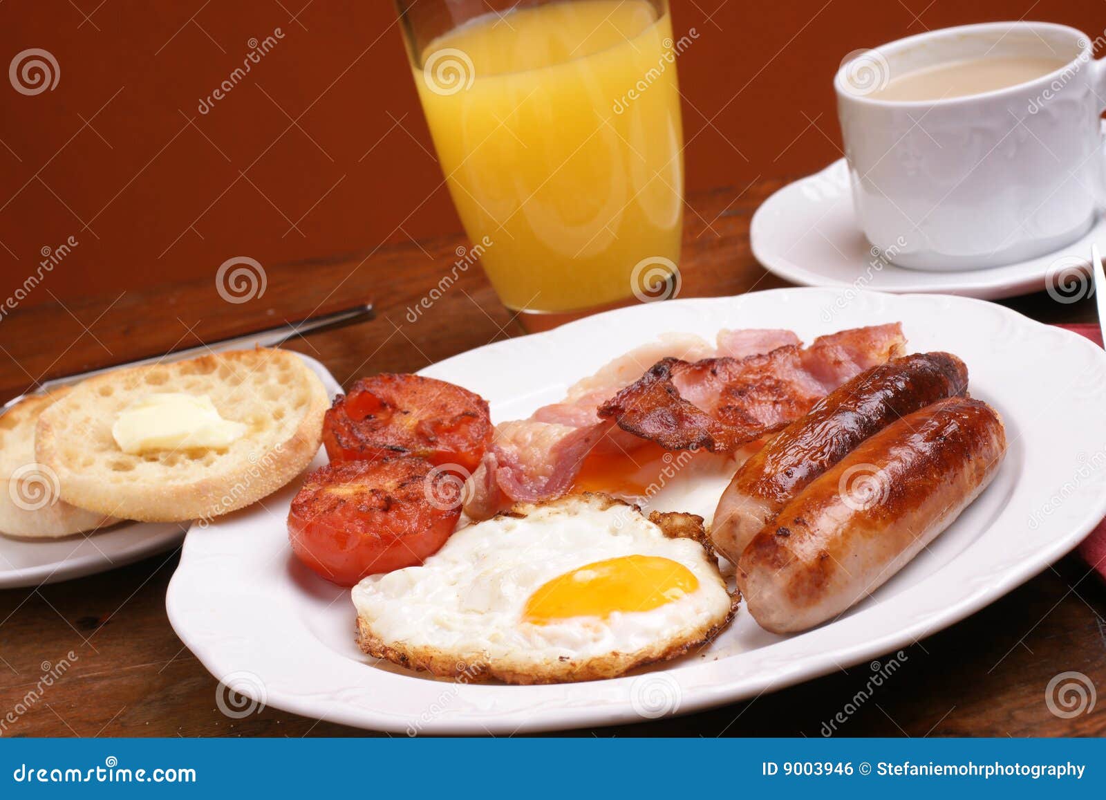 Cooked breakfast stock photo. Image of biscuit, fried - 9003946