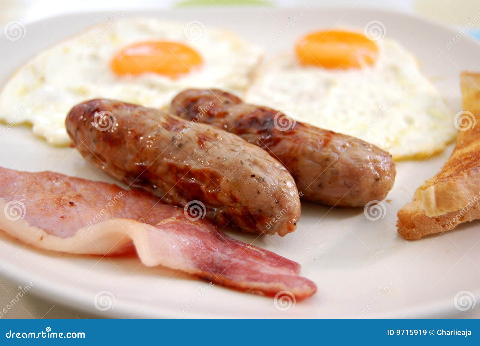 Cooked breakfast stock image. Image of continental, grill - 9715919