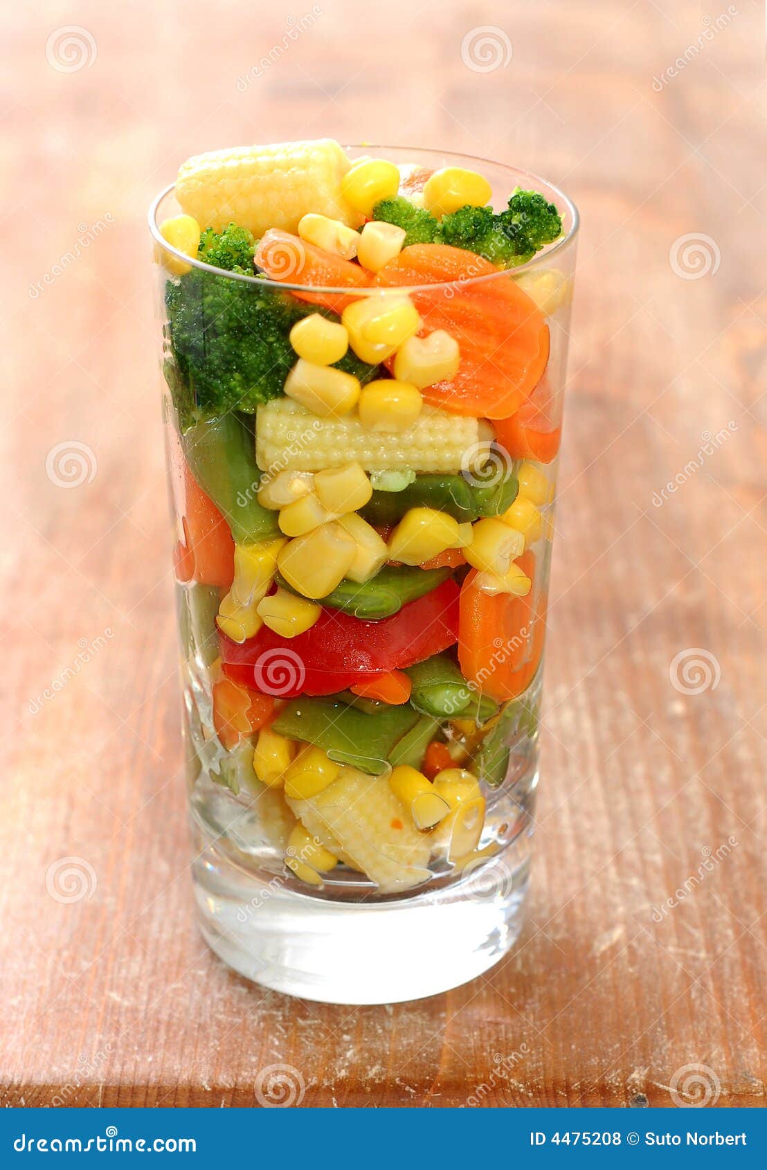 Cooked Carrots Sweet Corn and Broccoli Stock Photo - Image of health ...