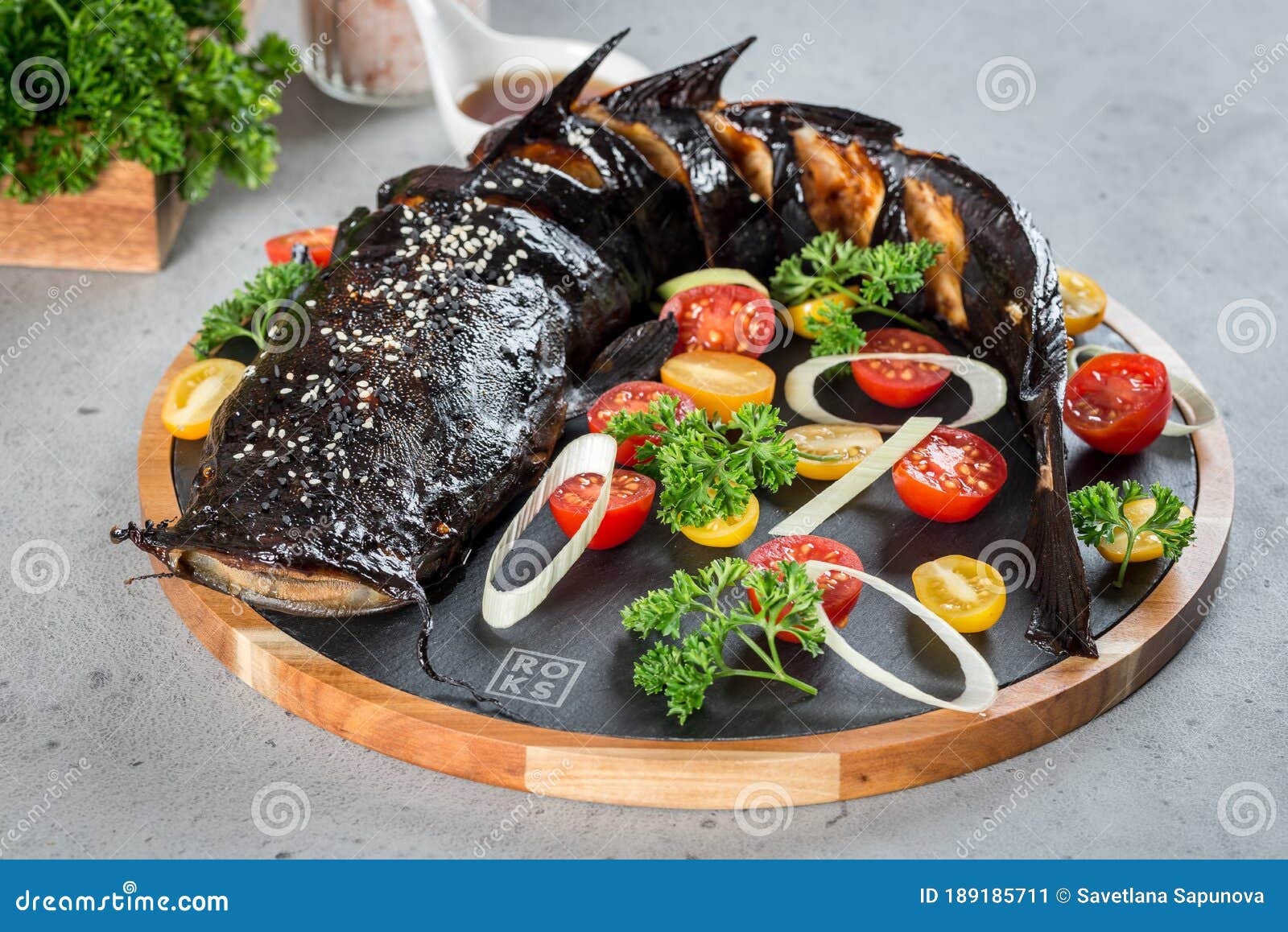 Cooked Whole Catfish