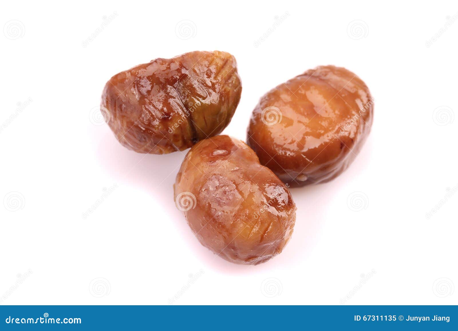 Cooked chestnut fruit stock image. Image of snack, chestnut - 67311135
