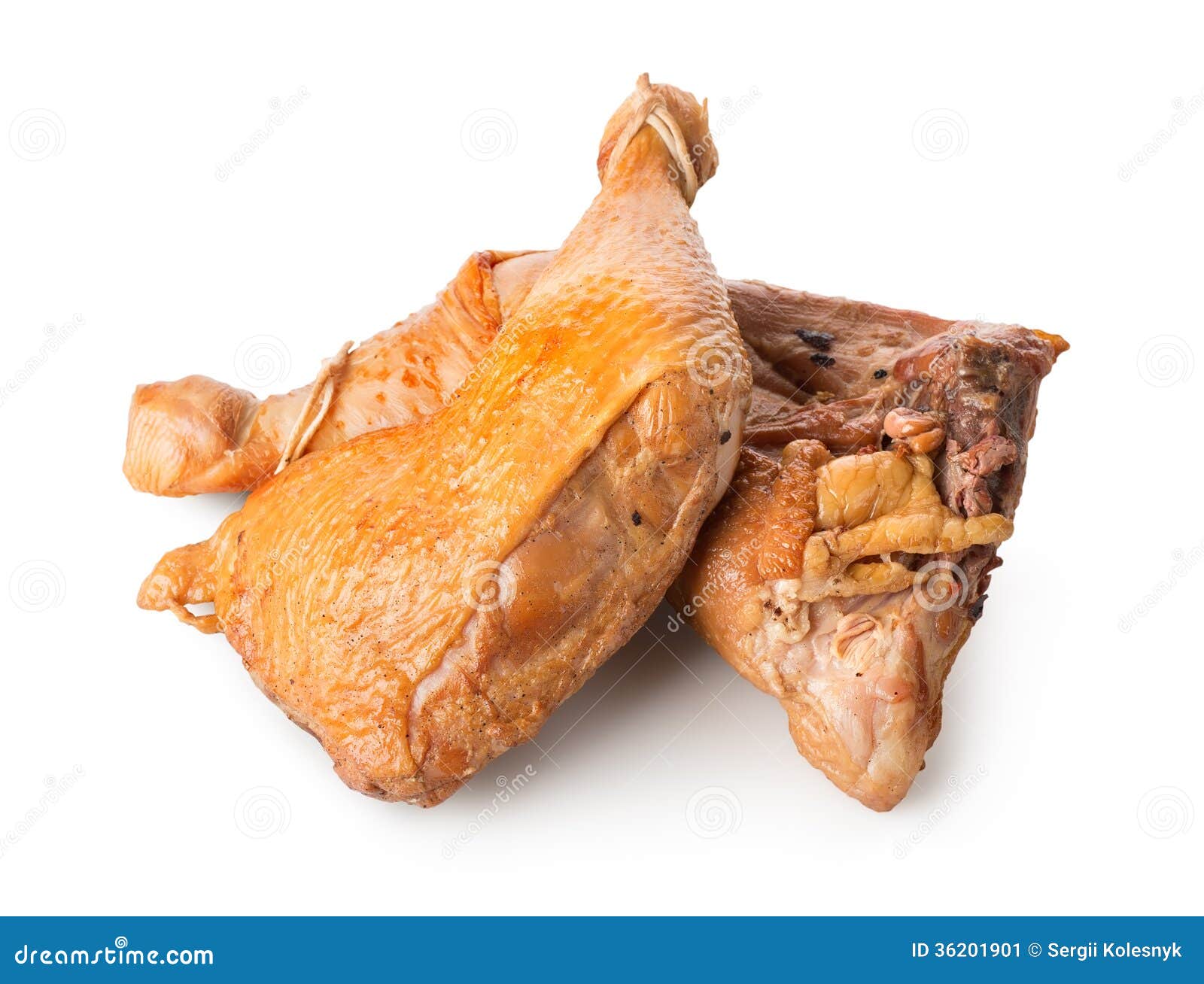 Cooked chicken legs stock image. Image of meal, freshness - 36201901