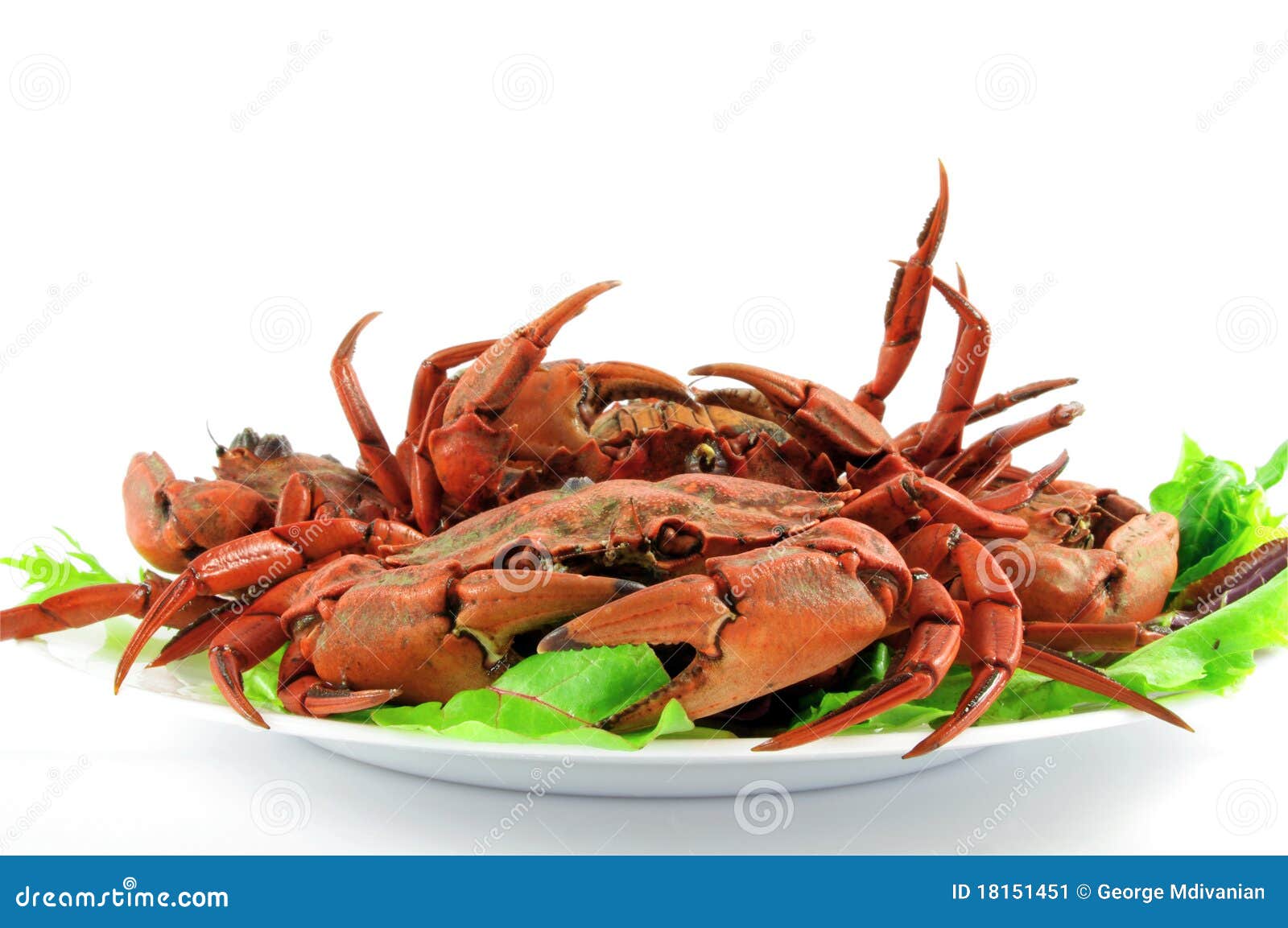 Cooked crabs stock image. Image of serving, full, dinner - 18151451