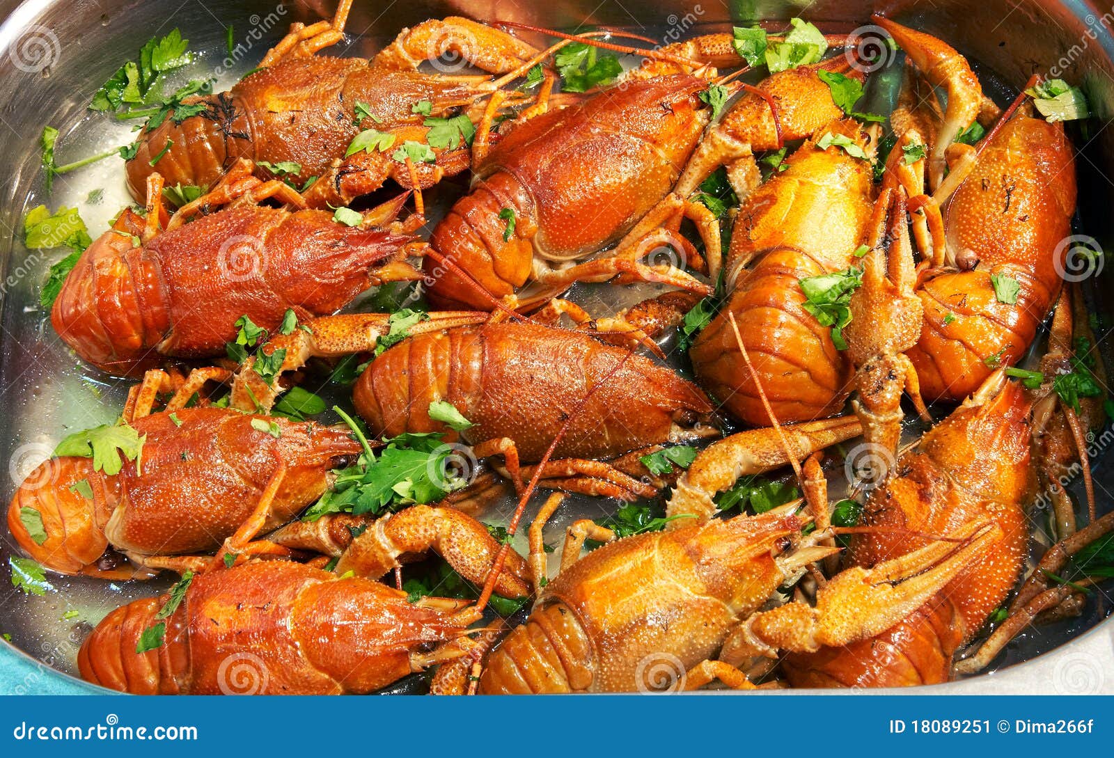 Cooked crawfish stock image. Image of culinary, lobster - 18089251