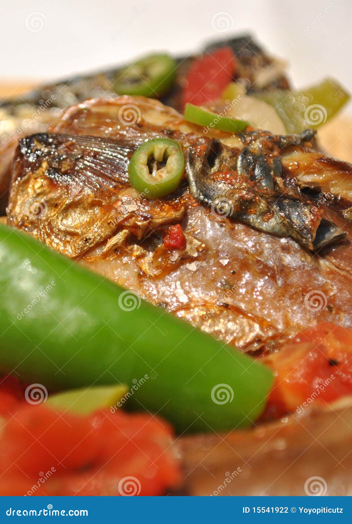 Cooked Fish stock photo. Image of brine, cooking, juice - 15541922
