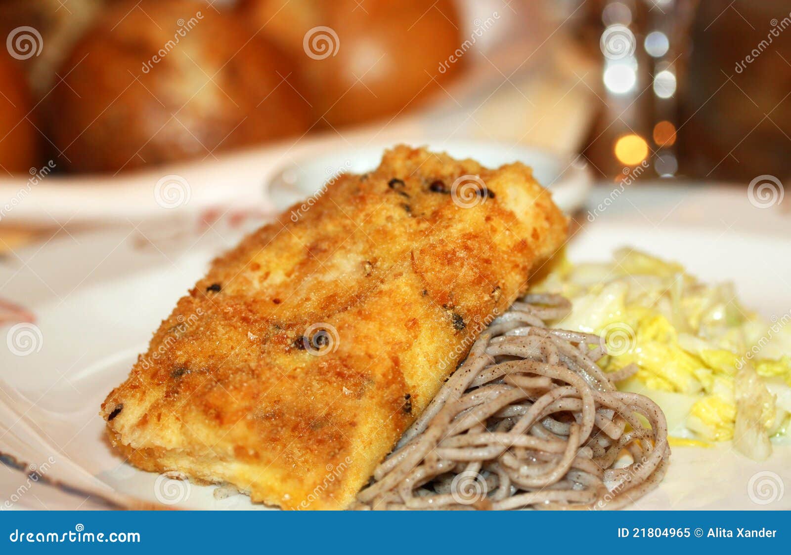 Cooked Fish stock image. Image of healthy, marine, expensive - 21804965