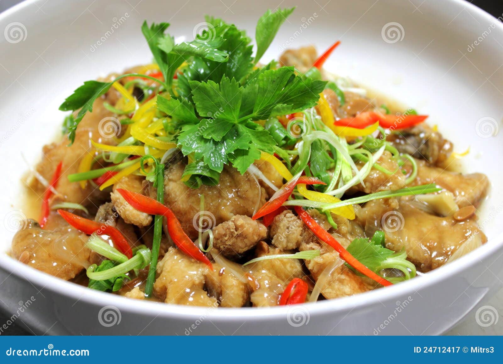 Cooked fish stock image. Image of dining, kitchen, cooking - 24712417