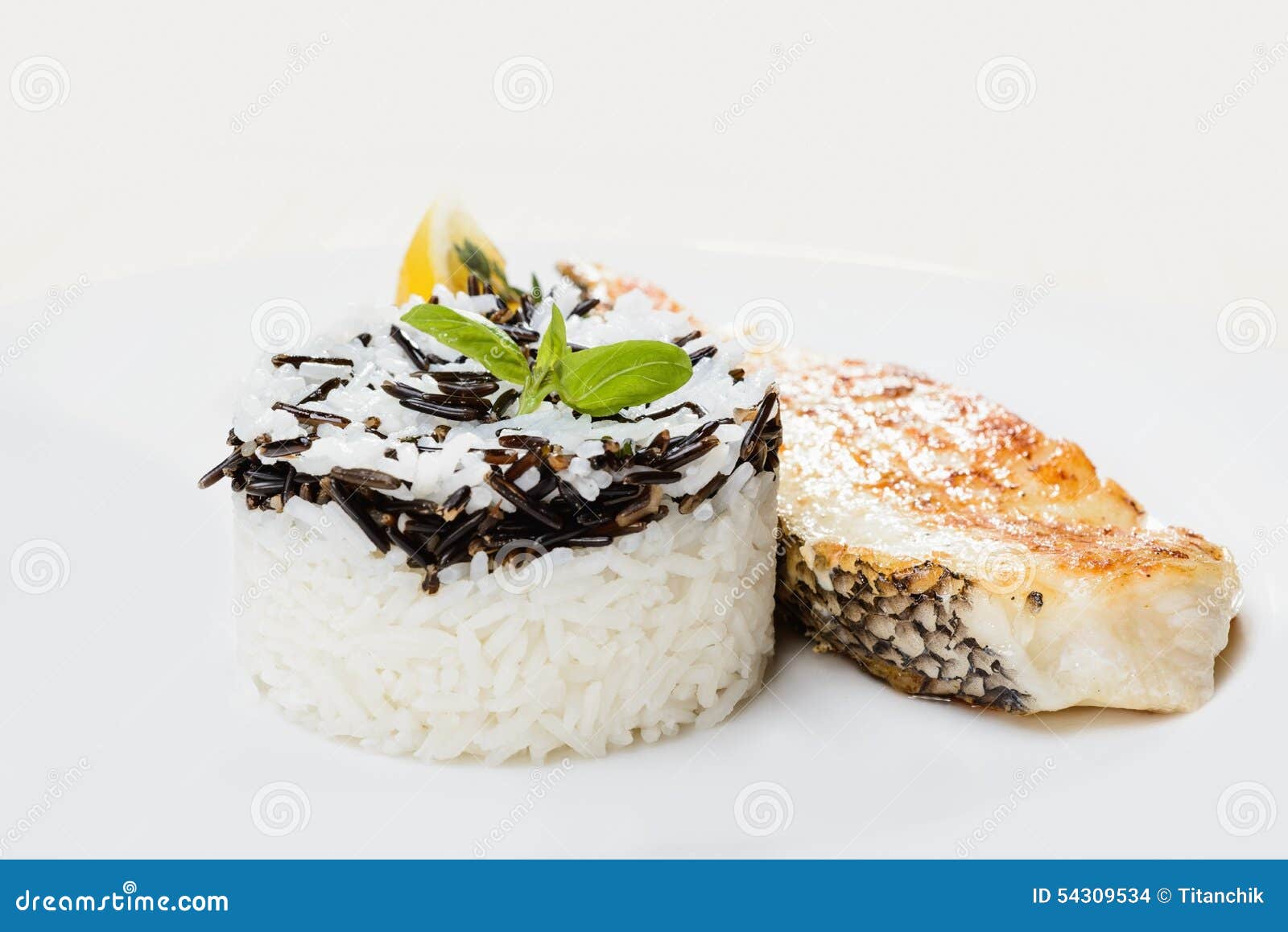 Cooked fish stock photo. Image of vegetables, fillet - 54309534