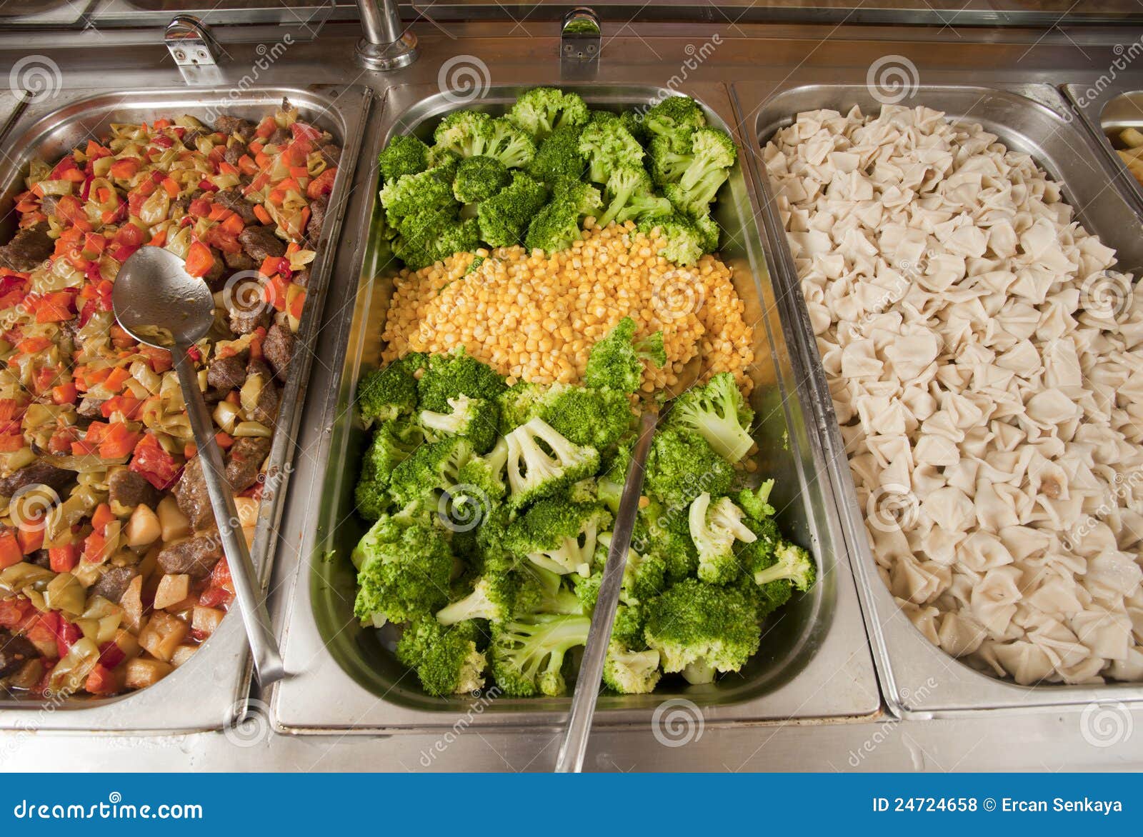 Cooked food stock photo. Image of lunch, provision, buffet - 24724658