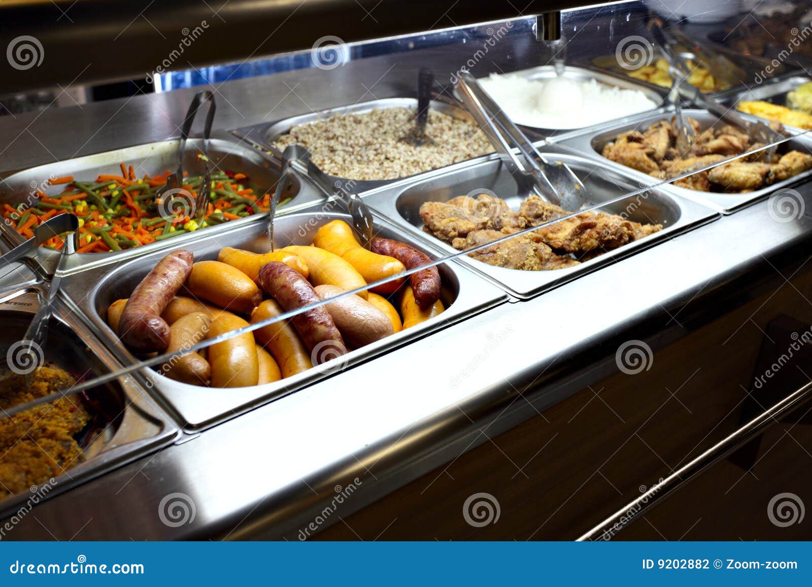 Cooked food stock photo. Image of canteen, inside, lunchmeat - 9202882