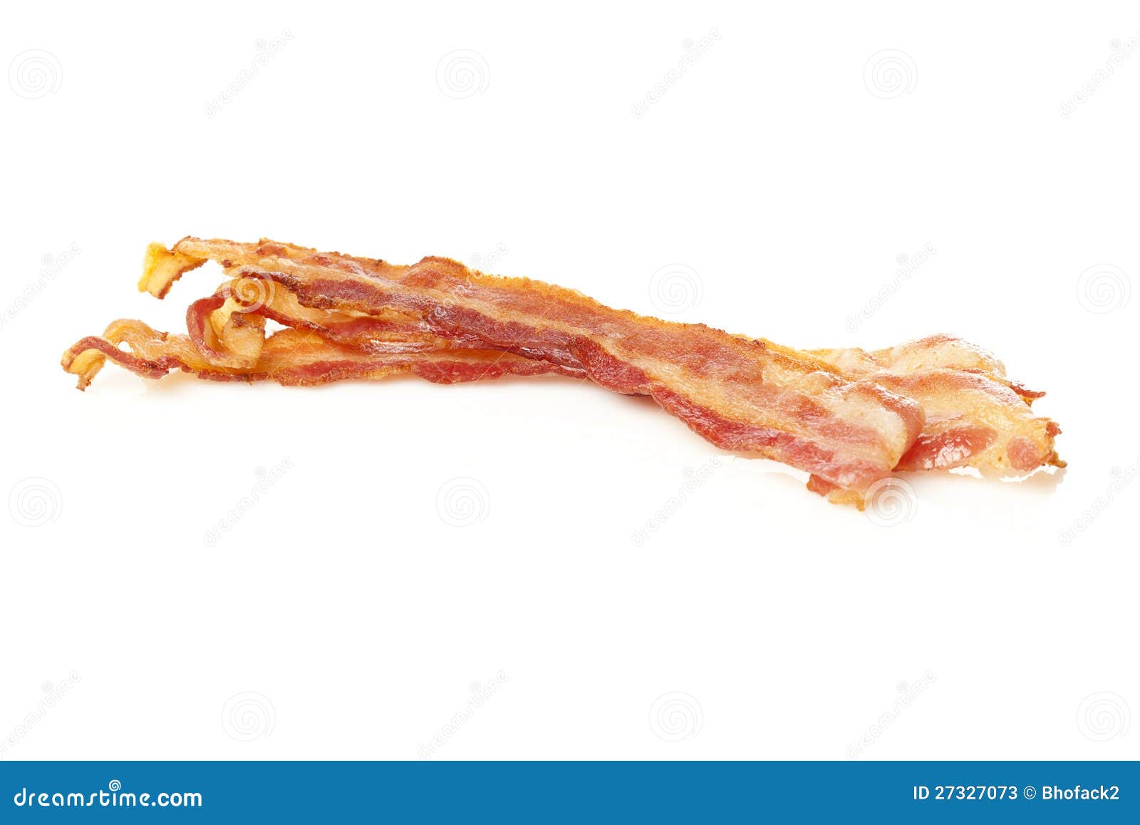 Cooked Greasy Bacon stock image. Image of fattening, tasty - 27327073