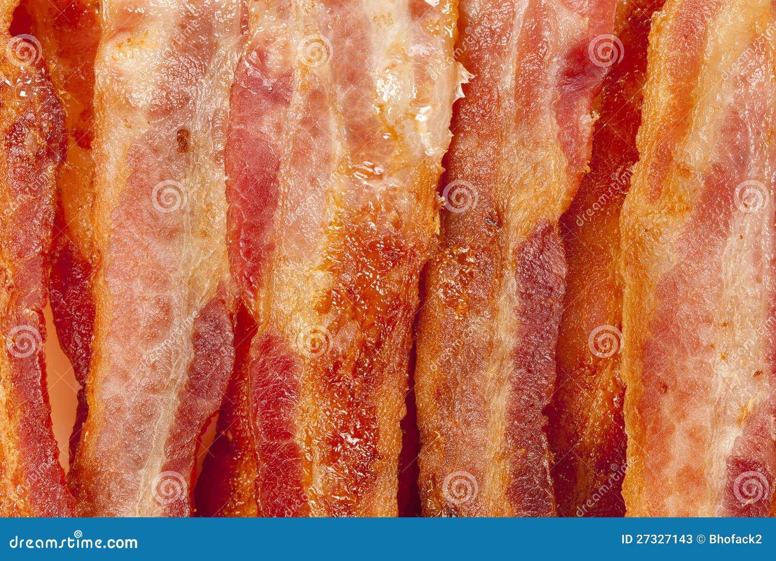 Cooked Greasy Bacon stock image. Image of bacon, food - 27327143
