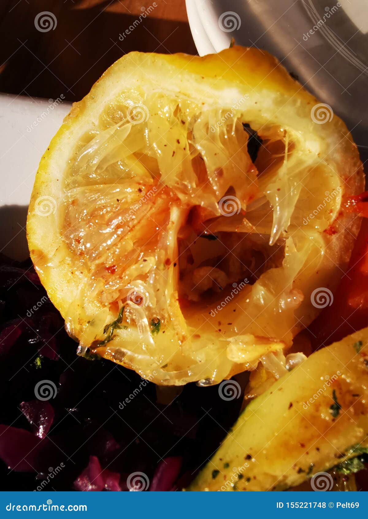 Cooked lemon stock photo. Image of cooked, seasoned - 155221748