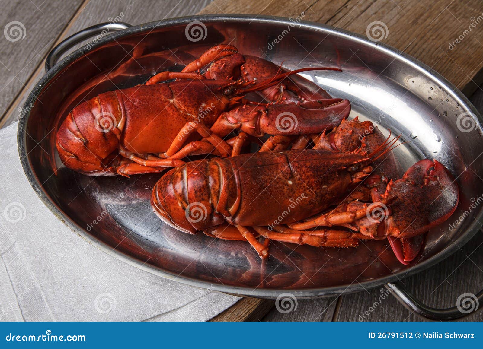 Cooked Lobster stock photo. Image of serving, seafood - 26791512