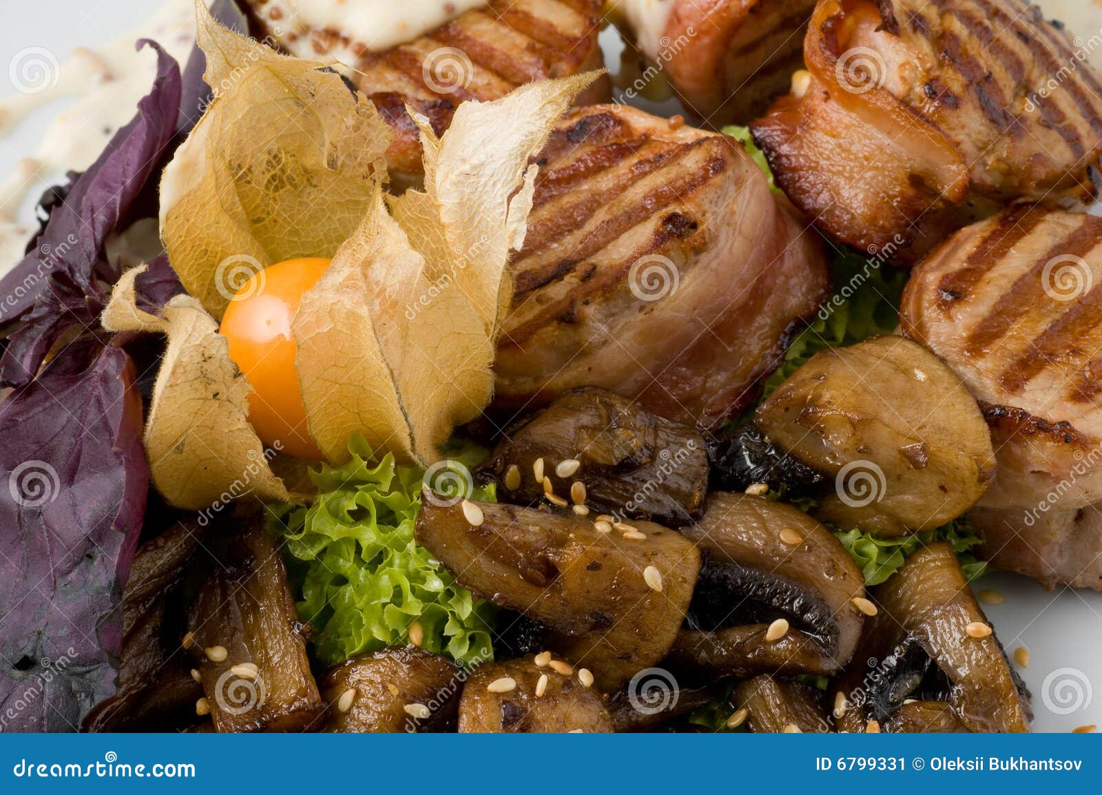 Cooked Meat Royalty-Free Stock Photography | CartoonDealer.com #6799301