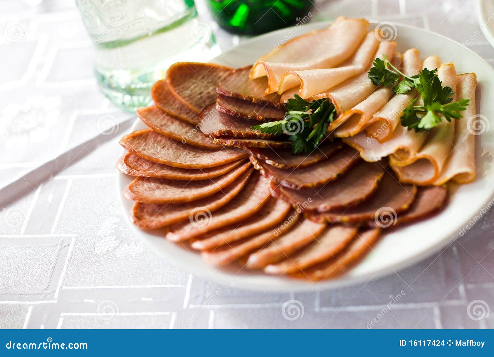 Cooked meats stock photo. Image of meat, ingredient, nourishment - 16117424