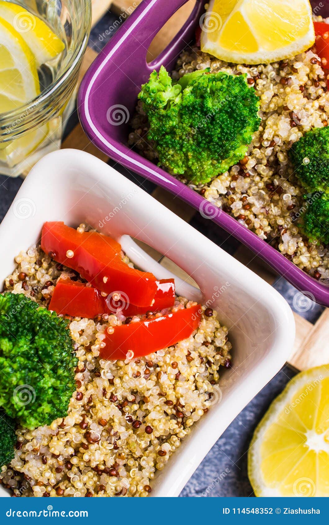 Cooked Multi Colored Quinoa Stock Photo - Image of eating, fresh: 114548352