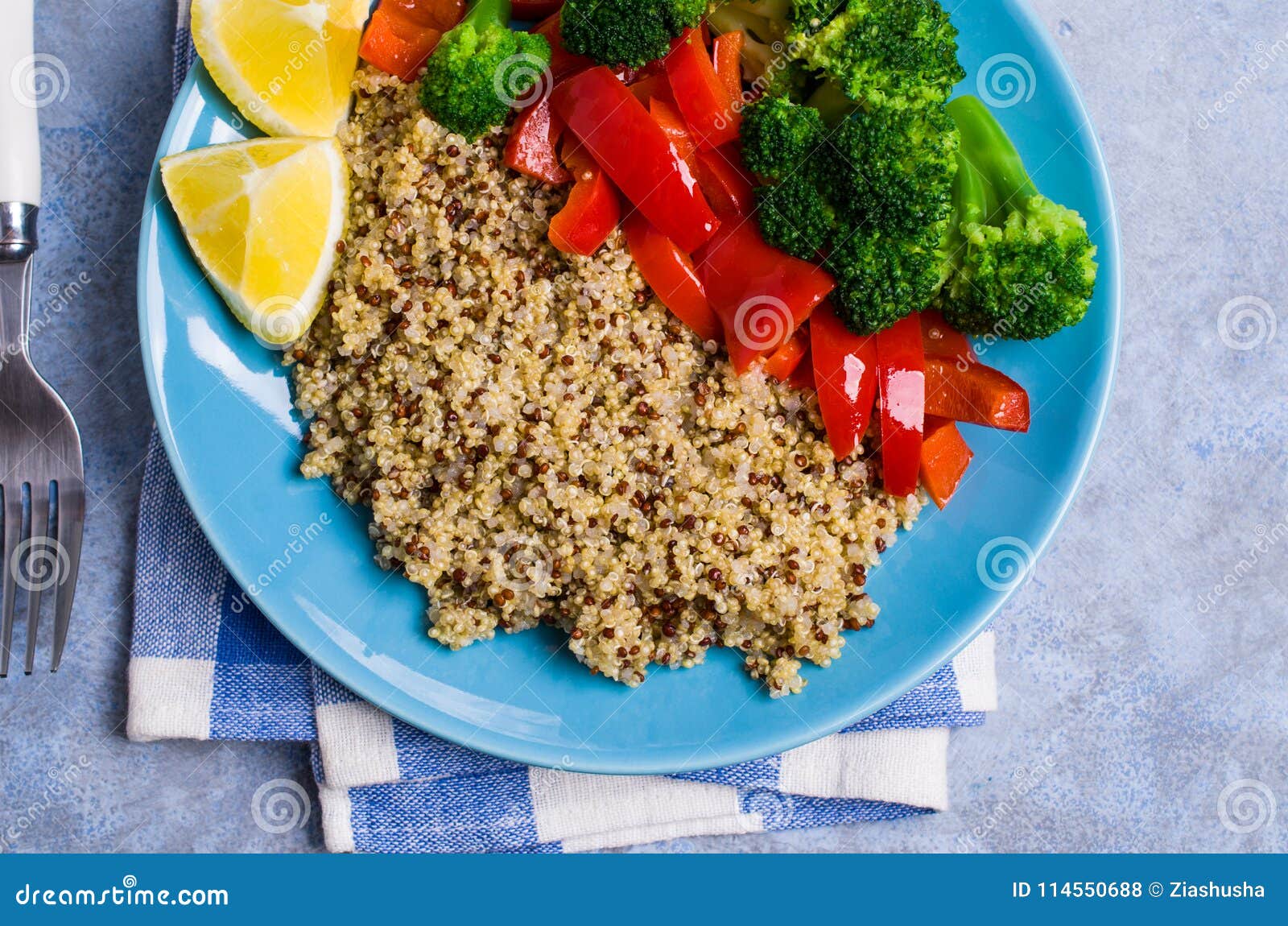 Cooked Multi Colored Quinoa Stock Photo - Image of close, natural ...