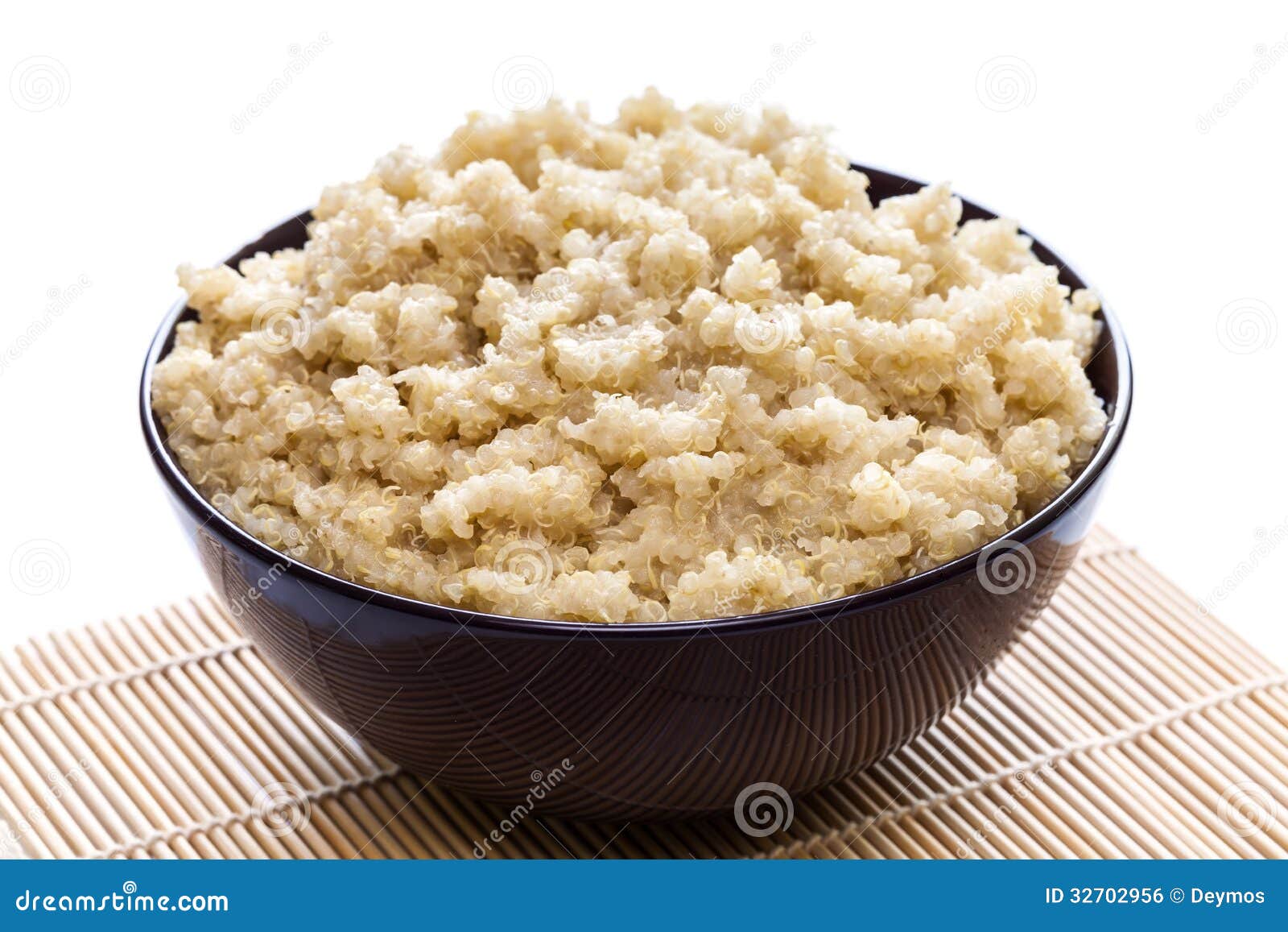Cooked organic quinoa stock photo. Image of cereal, heap - 32702956