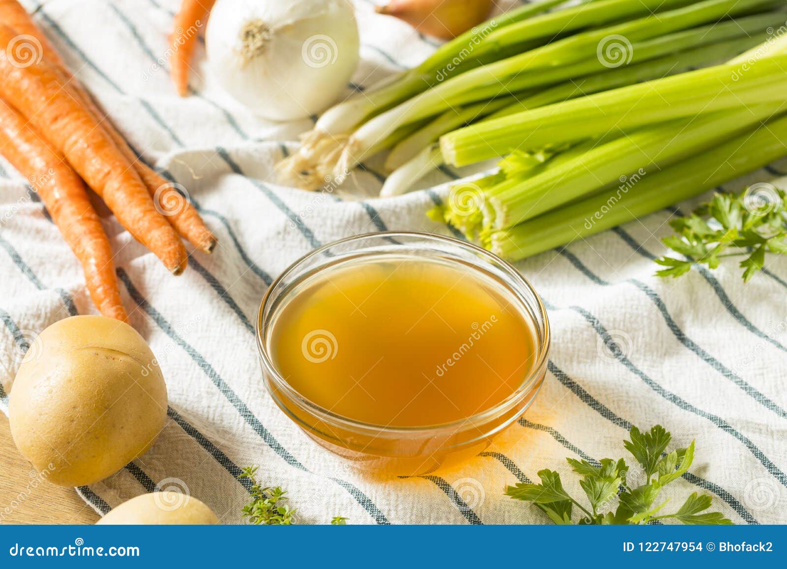 Cooked Organic Vegetable Broth Stock Photo - Image of cooking, bowl ...