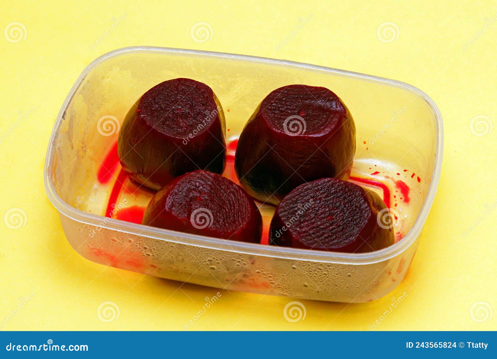 Cooked and Peeled Beetroot in Box Stock Photo - Image of nutrition ...
