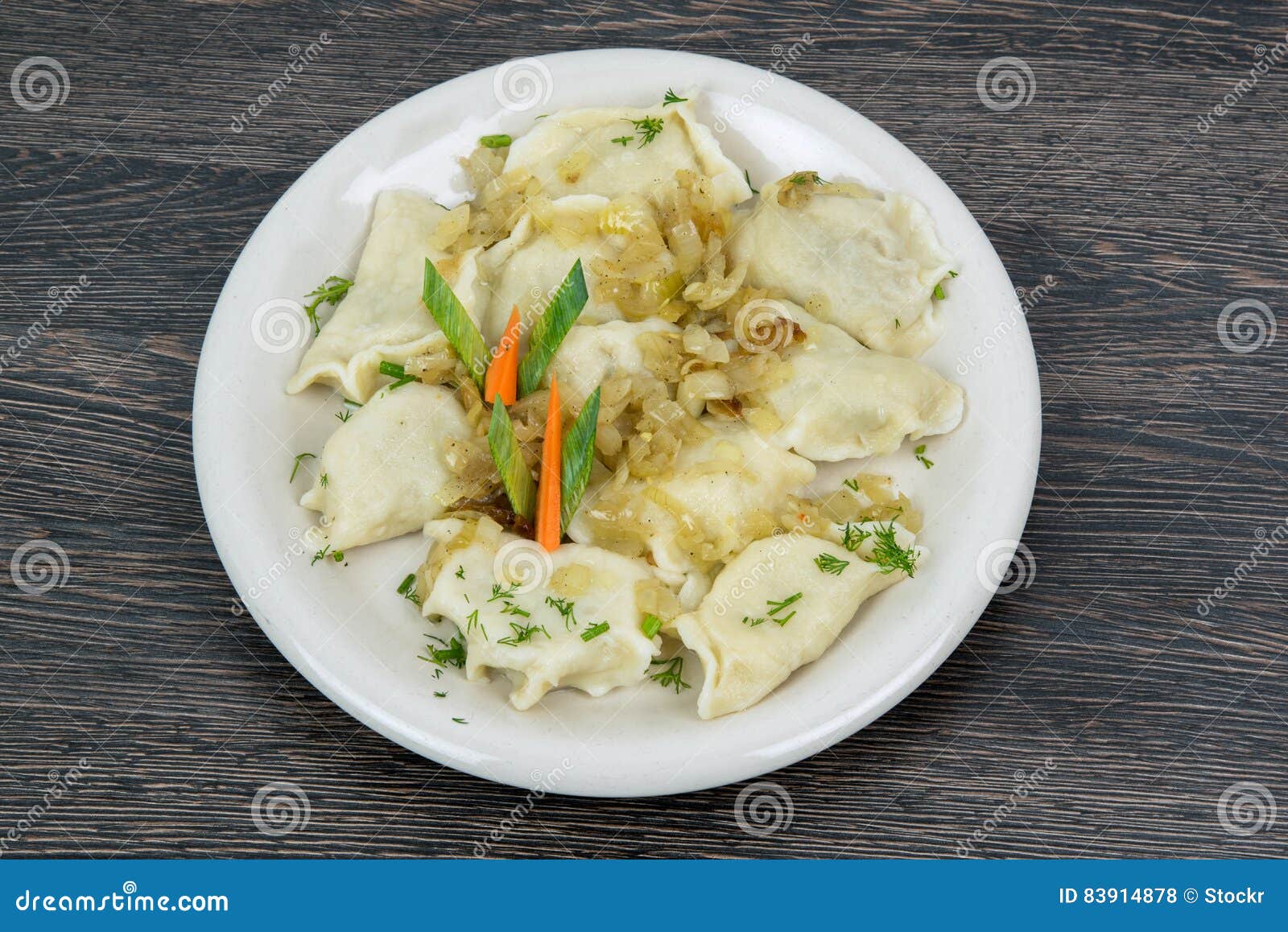Cooked pierogies with meat stock photo. Image of dumpling - 83914878