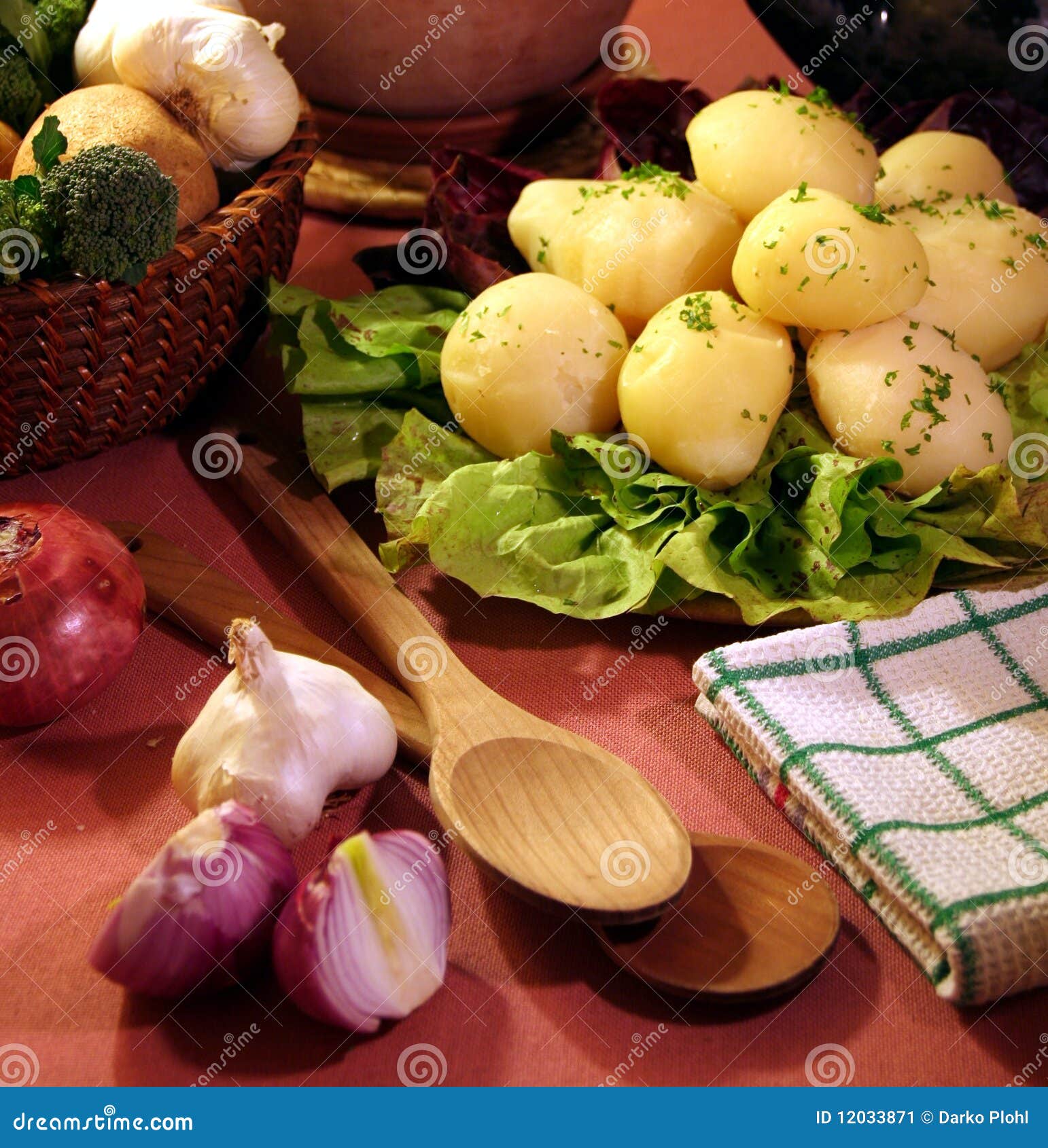 Cooked potato stock image. Image of frugality, food, humility - 12033871
